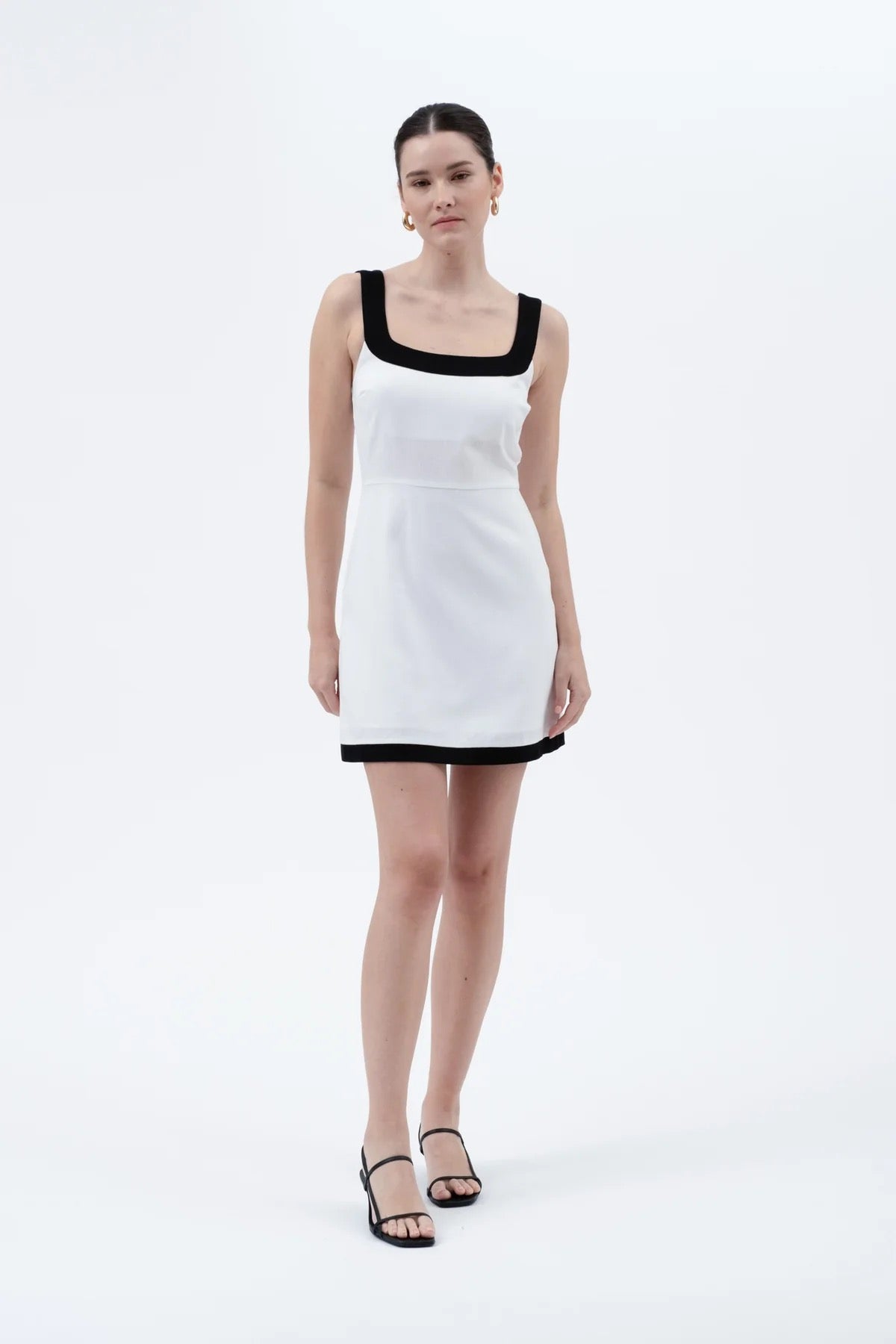 Cecelia Black + White Dress – Baker & Co. Home Mercantile