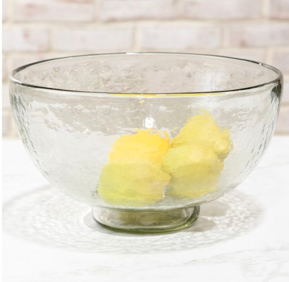 Raised Glass Bowl – Baker & Co. Home Mercantile