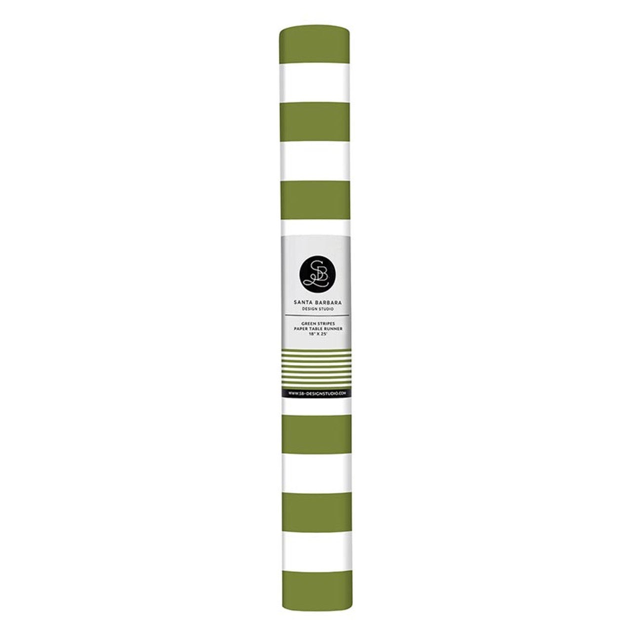 Green Stripe Paper Table Runner – Baker & Co. Home Mercantile