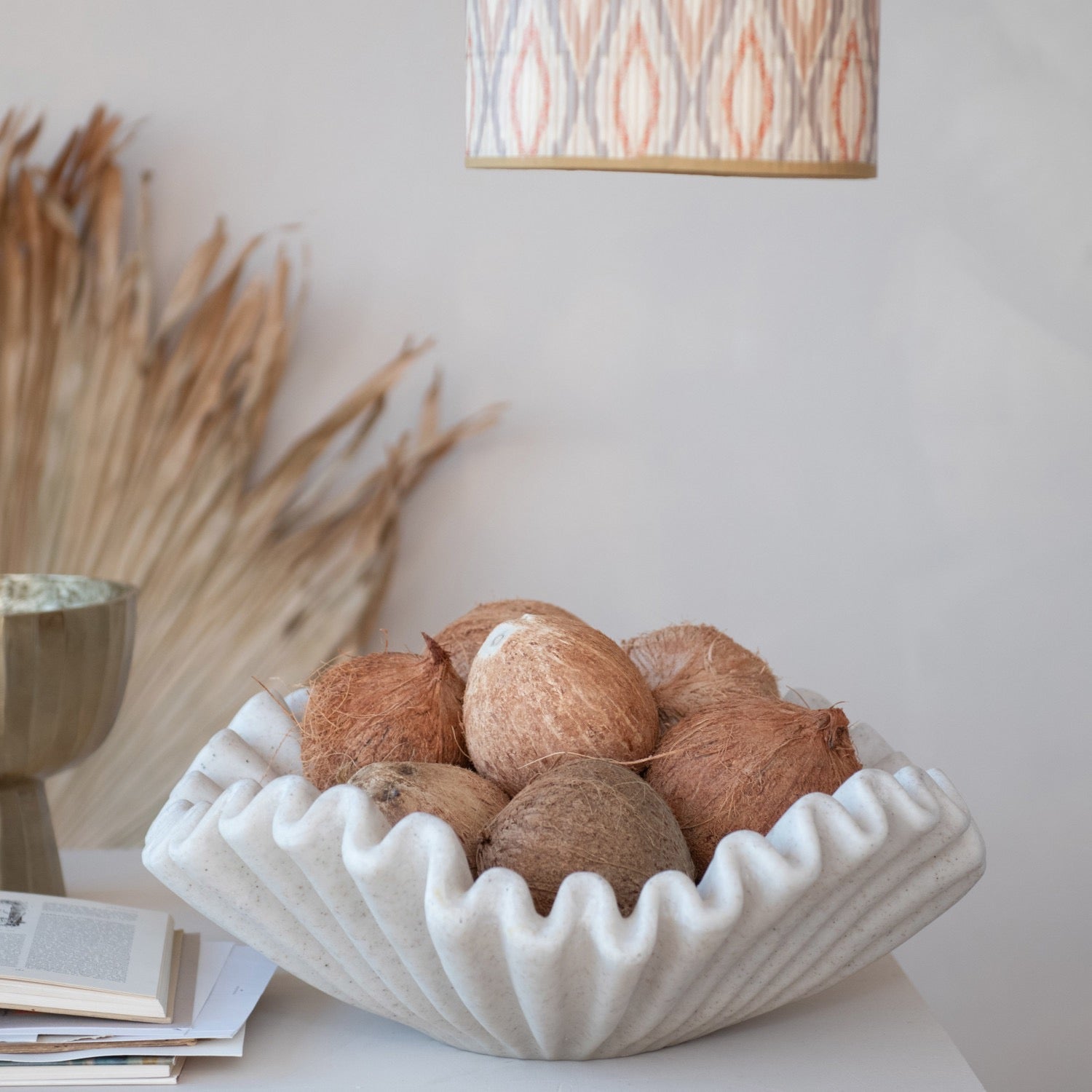 Ruffle Stone Bowl – Baker & Co. Home Mercantile