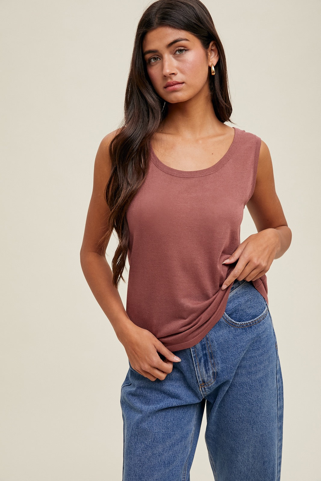 East Coast Tank - Sienna – Baker & Co. Home Mercantile